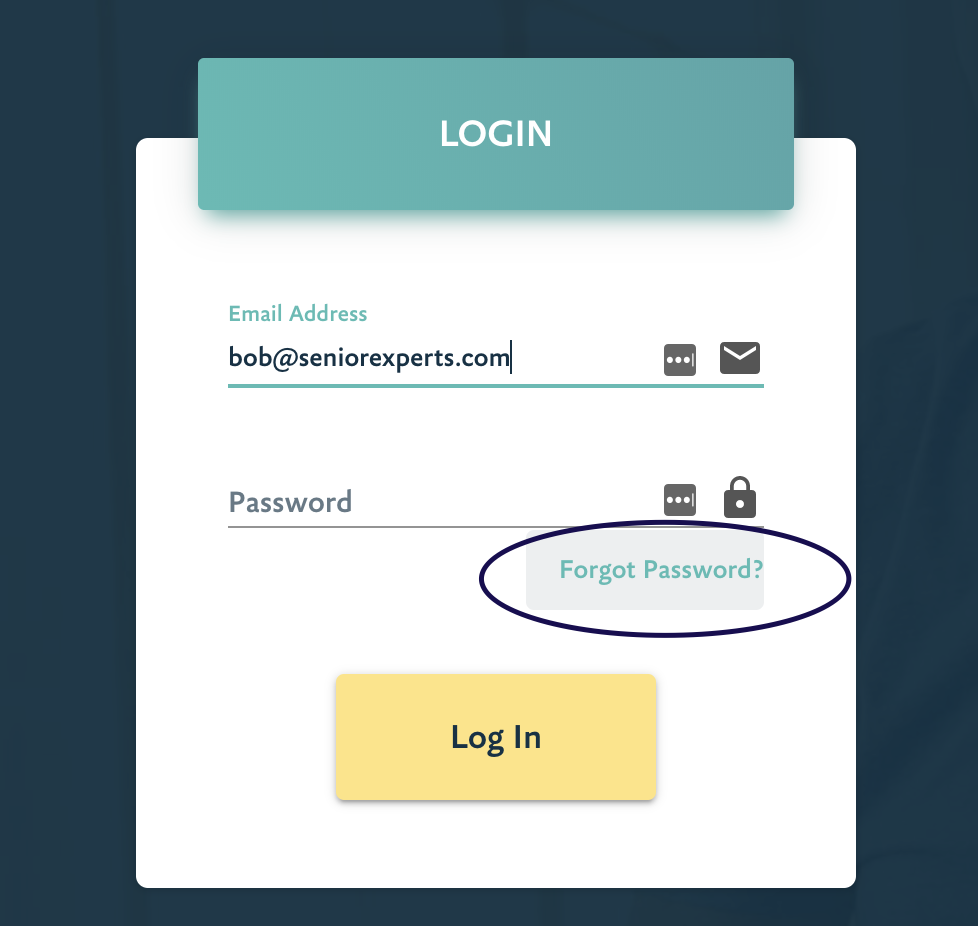 How to Reset Your Insights Password
