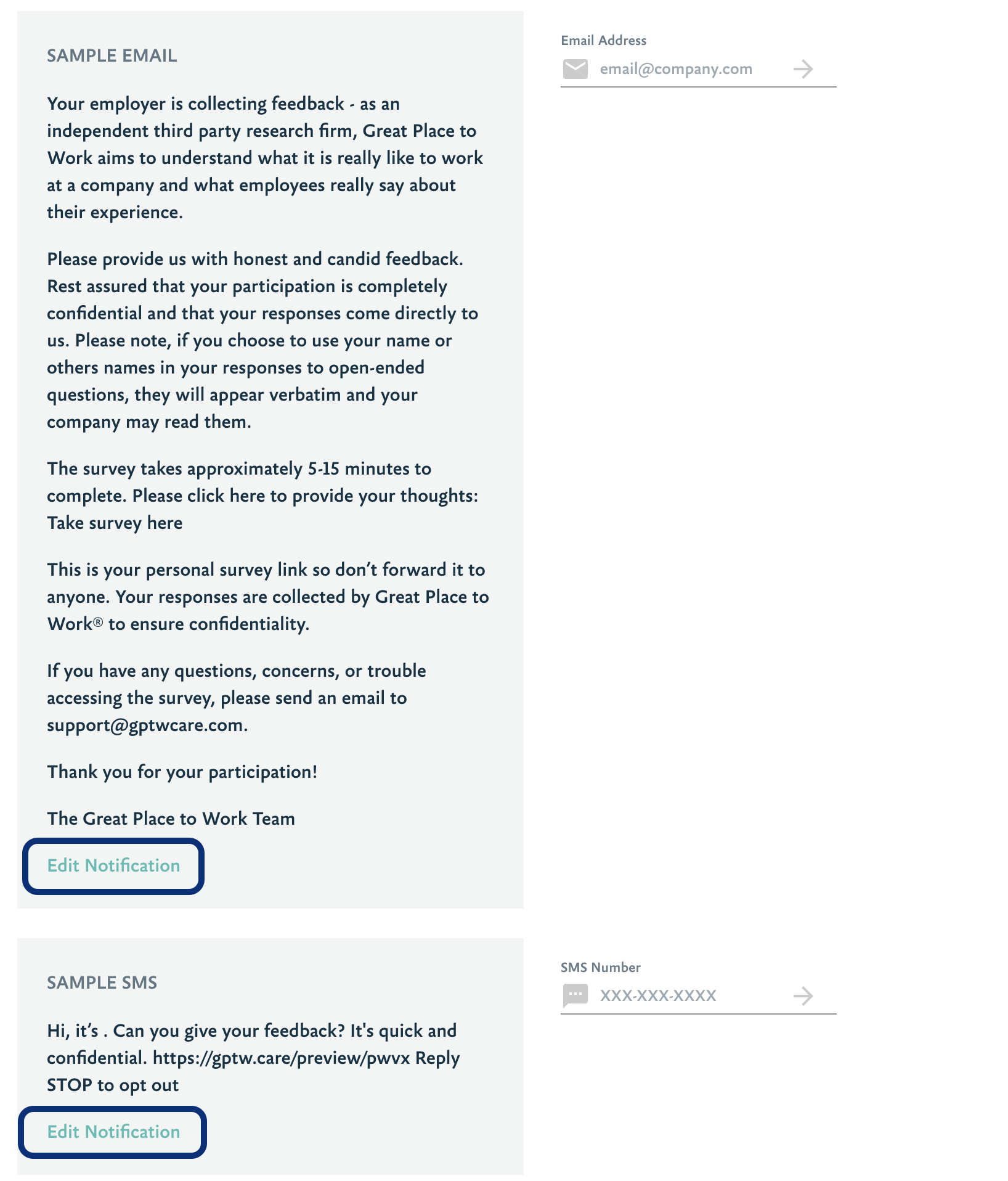 How to Customize Email & Text Notifications
