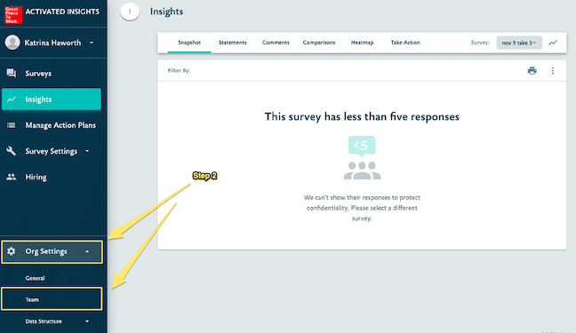 How Manage User Permissions on the Insights Platform