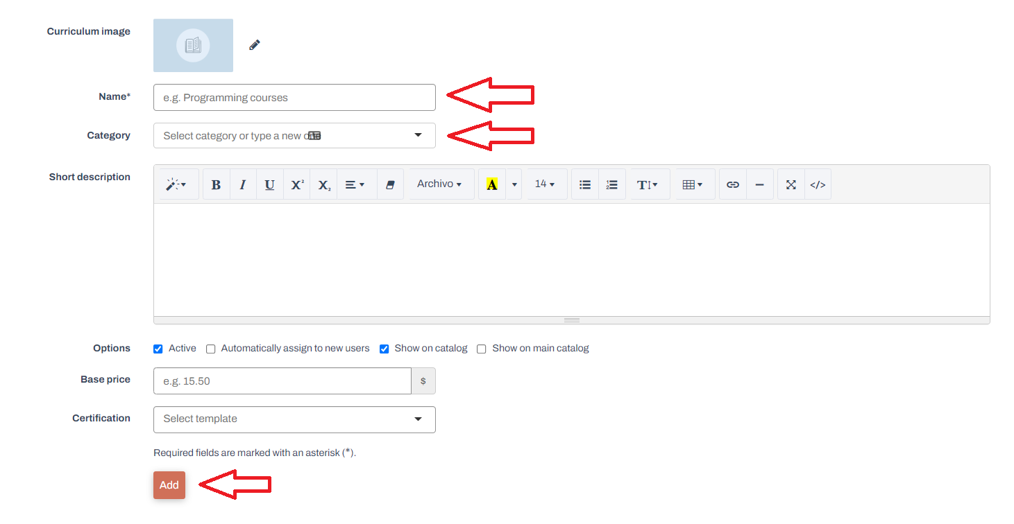 Create a Learning Path