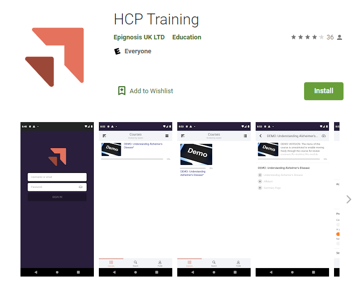 Download the Mobile App for Learners