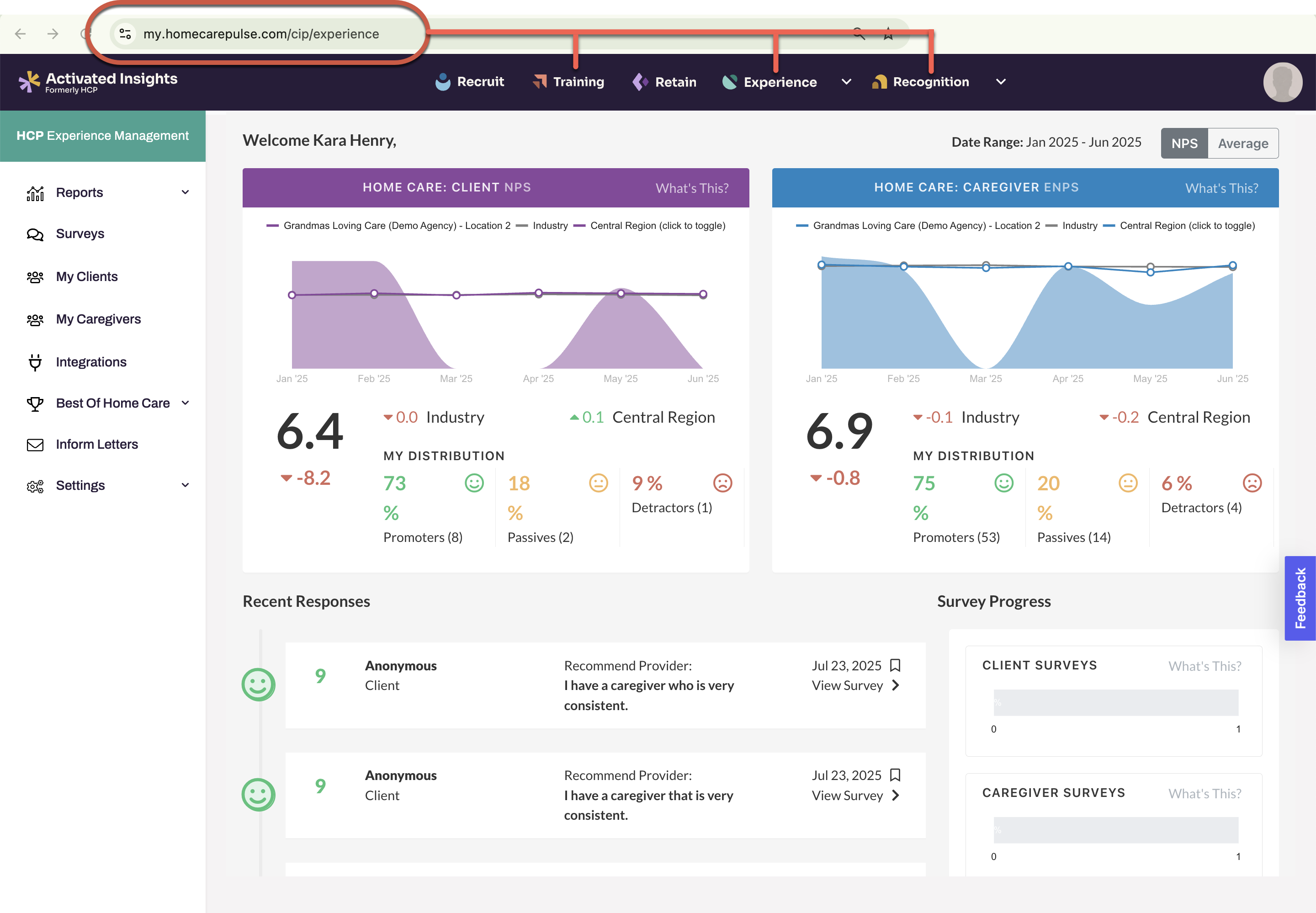 Log in as a Training Manager or Log in as a Learner