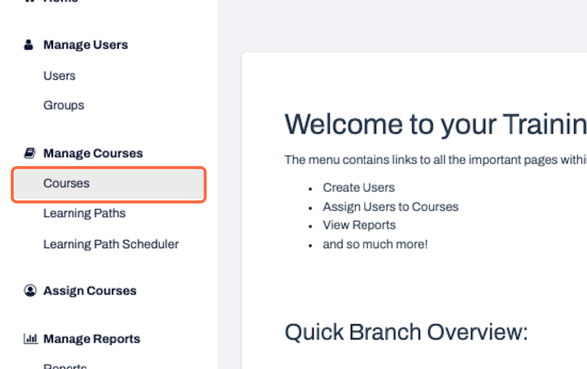 Access Your Course Library